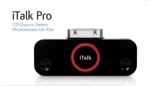 iTalk Pro para iPod