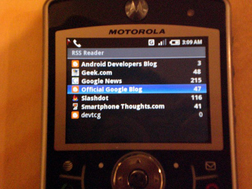 Android corriendo sobre Windows Mobile