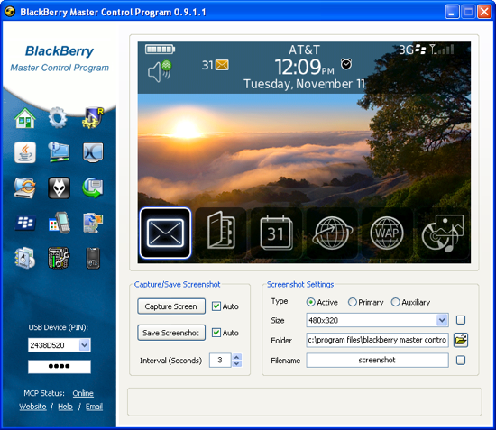 Gestiona el escritorio de tu BlackBerry con BlackBerry Master Control Program