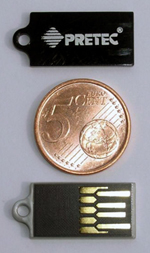 Micro memoria USB Pretec