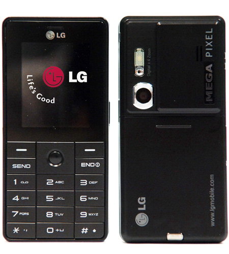 LG KG320, ultadelgado: 9.9 milímetros