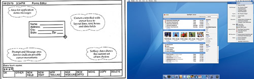 Los interfaces de Apple