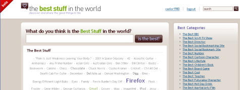 The best stuff in the world, reportando lo que mola