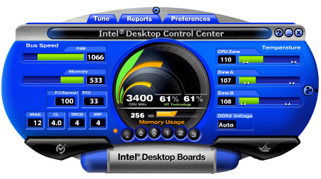 Intel Desktop Control Center