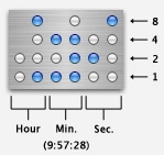 BinCloken, el reloj binario