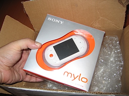 Desempaquetando el Sony Mylo