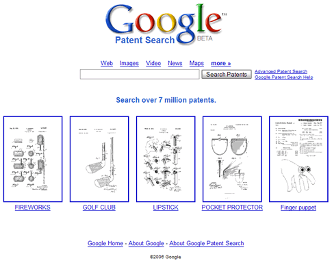 Google Patent Search