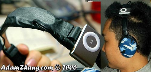 Mod para iPod shuffle en auriculares