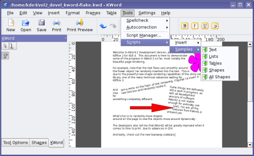 Lo que vendrá con KOffice