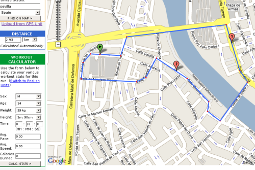 Map My Run, Google Maps para atletas