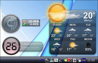 Los widgets de Windows Vista en Windows Mobile 6
