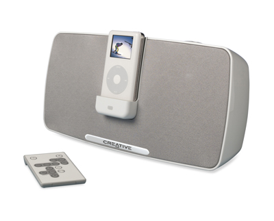 Creative ya hace productos oficiales para el iPod