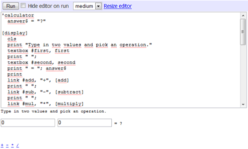 Run BASIC, aquellos maravillosos años