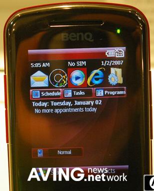 BenQ presenta su smartPhone, el BenQ E72
