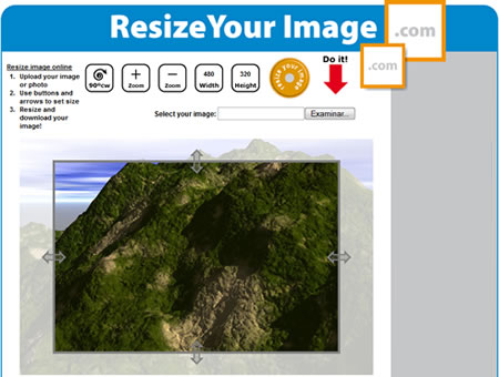 Resize Your Image, modifica imágenes online