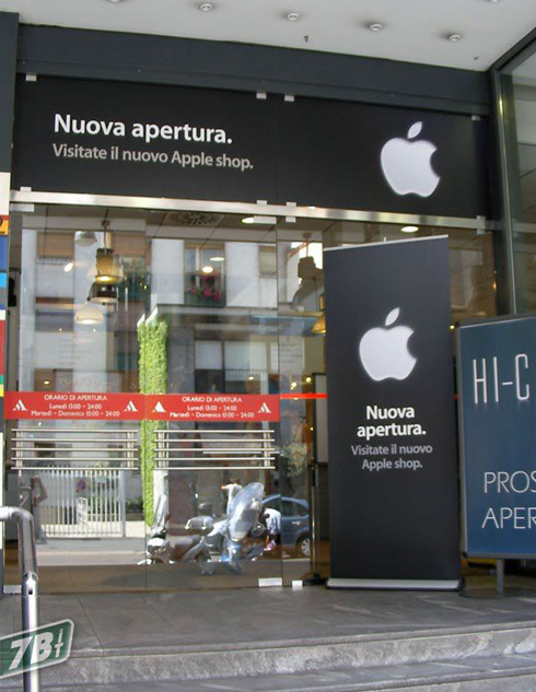 Primera Apple Shop en Italia