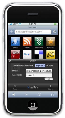 Leaflets, más aplicaciones para el iPhone