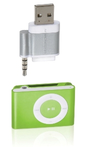 Cargador de iPod Shuffle muy pequeño