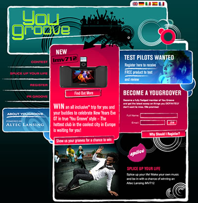 You Groove, comunidad musical de Altec Lansing