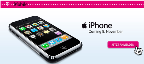 Apple iPhone en Alemania con T-Mobile (bueno, ya es oficial)
