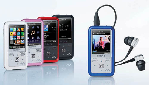 Nuevos reproductores Sony NW-S610 y NW-S710