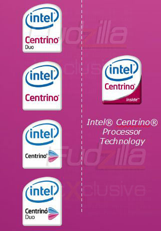 Nuevo logo de Intel Centrino