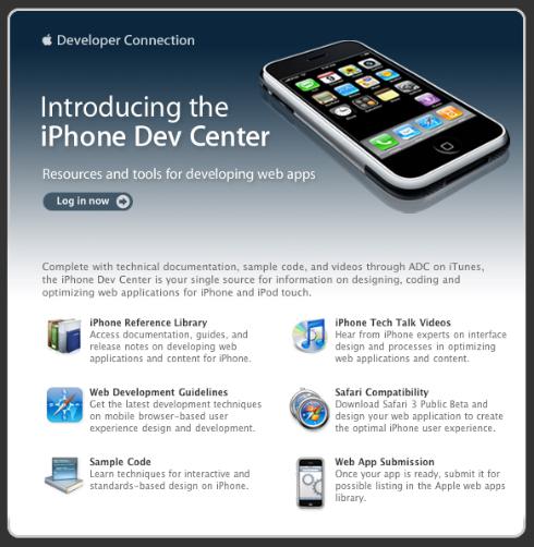 Ya se puede acceder al iPhone Dev Center