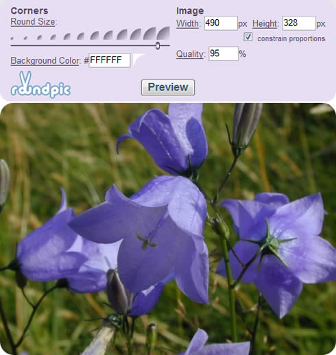 RoundPic, redondea los bordes de tus imágenes