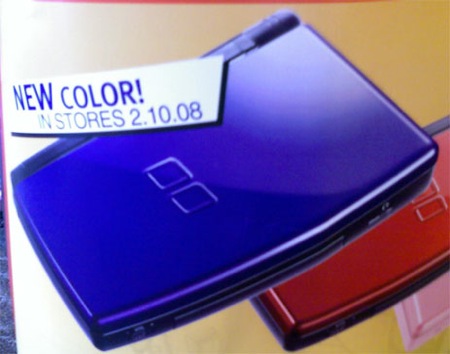 Nintendo DS Lite Azul Cobalto para el 10 de Febrero