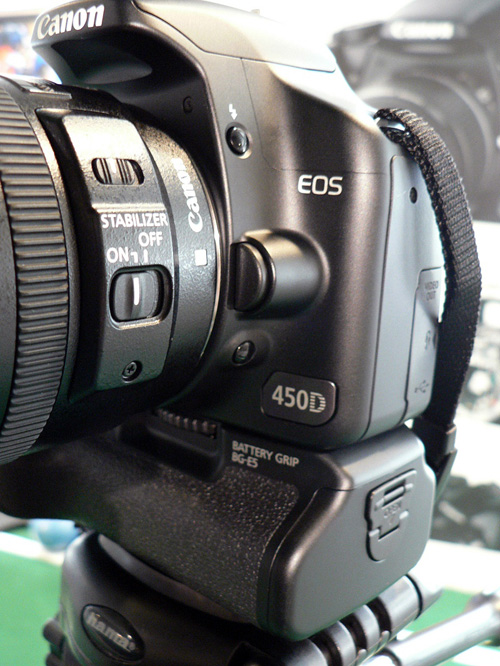 En nuestra mano: Canon EOS 450D al detalle