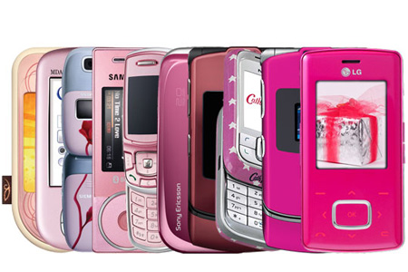 El top 10 de los teléfonos color rosa