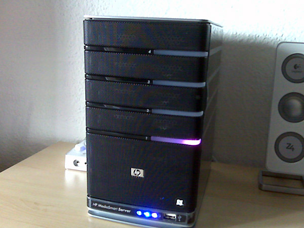 HP MediaSmart Server, instalación paso a paso