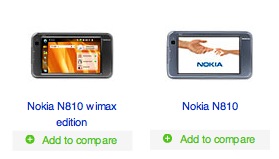 Nokia N810 con WiMAX