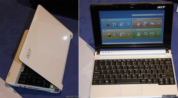 El ultraportátil de Acer: Acer Aspire One