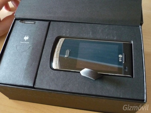 Desempaquetado y primera impresión de LG secret