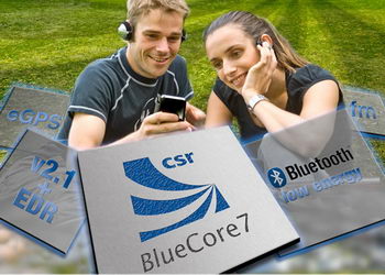 CSR's BlueCore 7, Bluetooth, eGPS y radio FM con bajo consumo