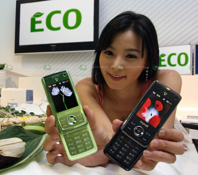 Samsung E200 Eco, lo verde esta de moda