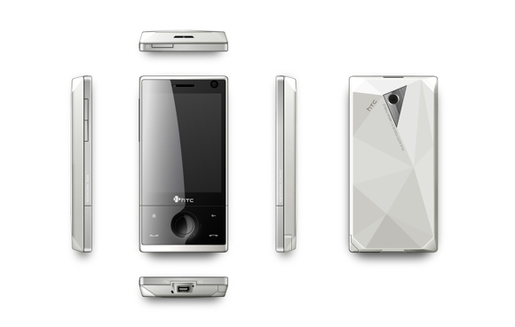HTC Touch Diamond en blanco hielo