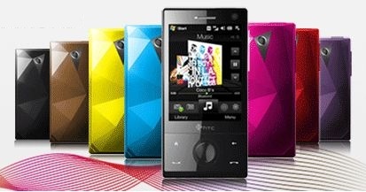 HTC Diamond en 7 colores, pero en Francia