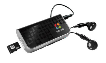 SanDisk lanza el reproductor Sansa SlotMusic Player