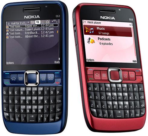 Nokia E63 sin contrato y libre por 279 dólares