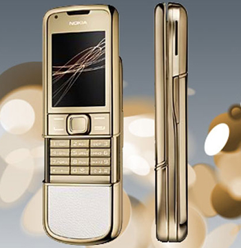 Blink! Blink! Nokia 8800 Gold Arte, recubierto de Oro (¿crisis? ¿Qué ...