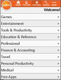 Palm abre su App Store de aplicaciones para su S.O.