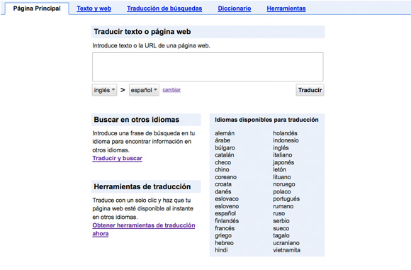 Google Translate cambia de aspecto