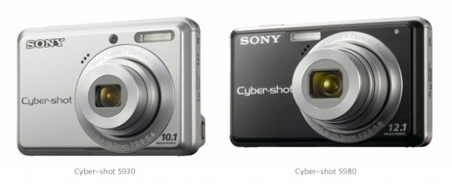 Sony Cyber-shot S980 y S930
