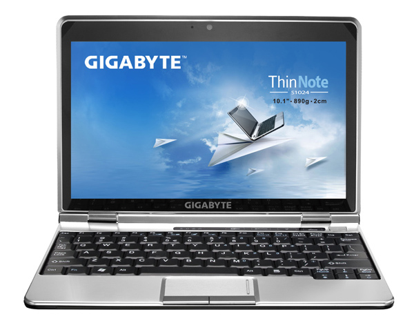 Tres nuevos netbooks de Gigabyte