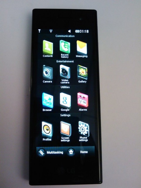 Primeras imágenes del nuevo LG Black Label (BL40)