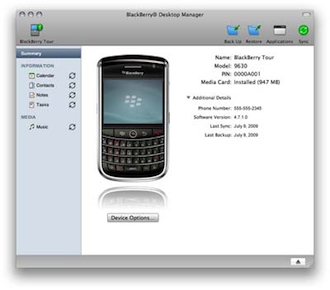BlackBerry Desktop Manager ya casi está aquí