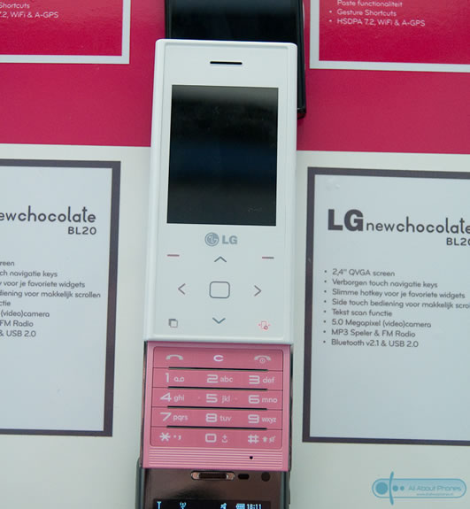 LG Chocolate BL20 avanza: varios colores y video promocional