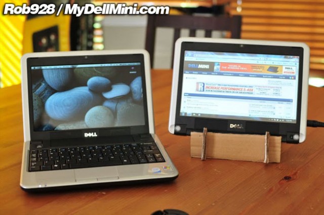 Un modder convierte una Dell Mini 9 en una Tablet PC